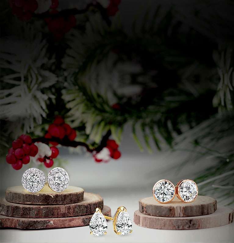 Diamond Studs, Diamond Stud Earrings at DiamondStuds.com