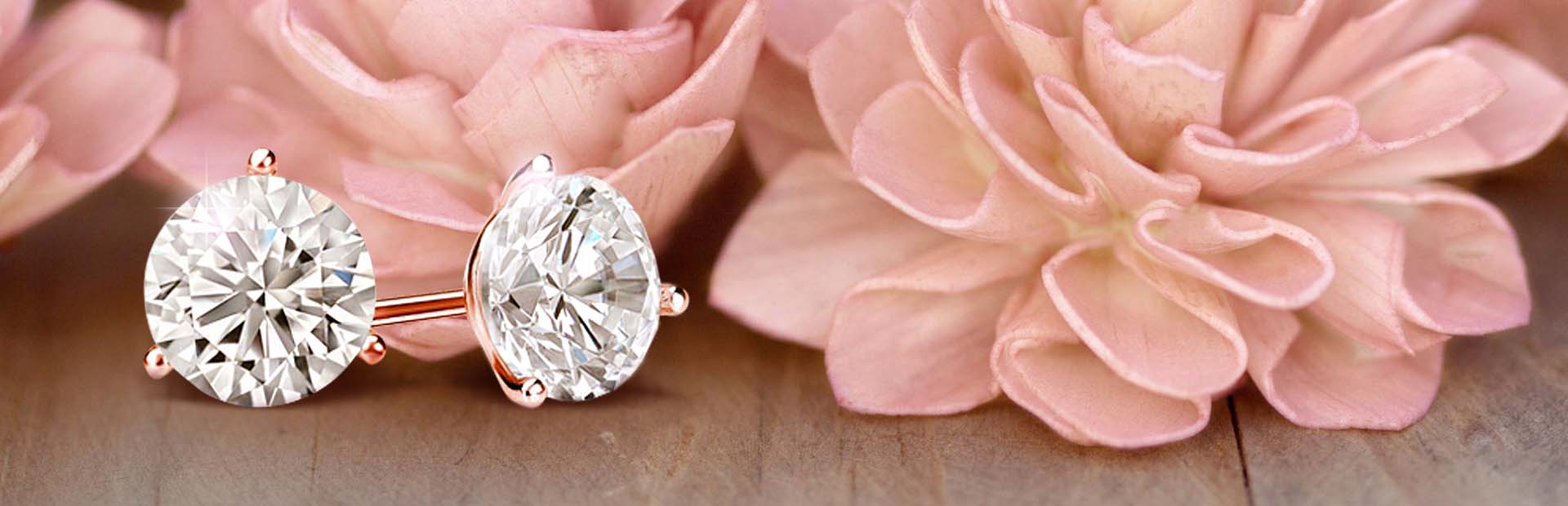 Diamond Studs, Diamond Stud Earrings at DiamondStuds.com