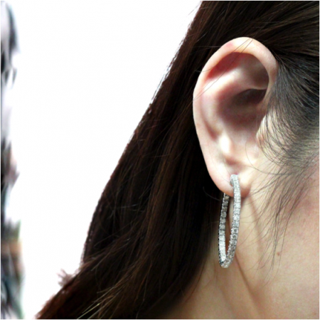 The Ultimate Guide to Diamond Hoops - DiamondStuds News