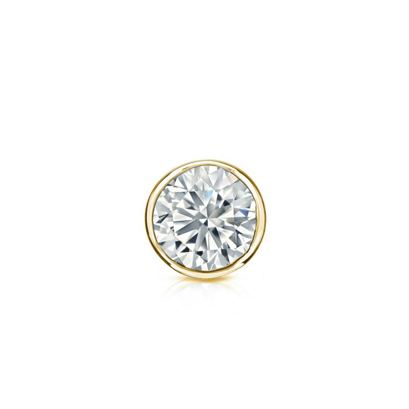 Natural Diamond Single Stud Earring Round 0.31 ct. tw. (G-H, VS1-VS2 ...